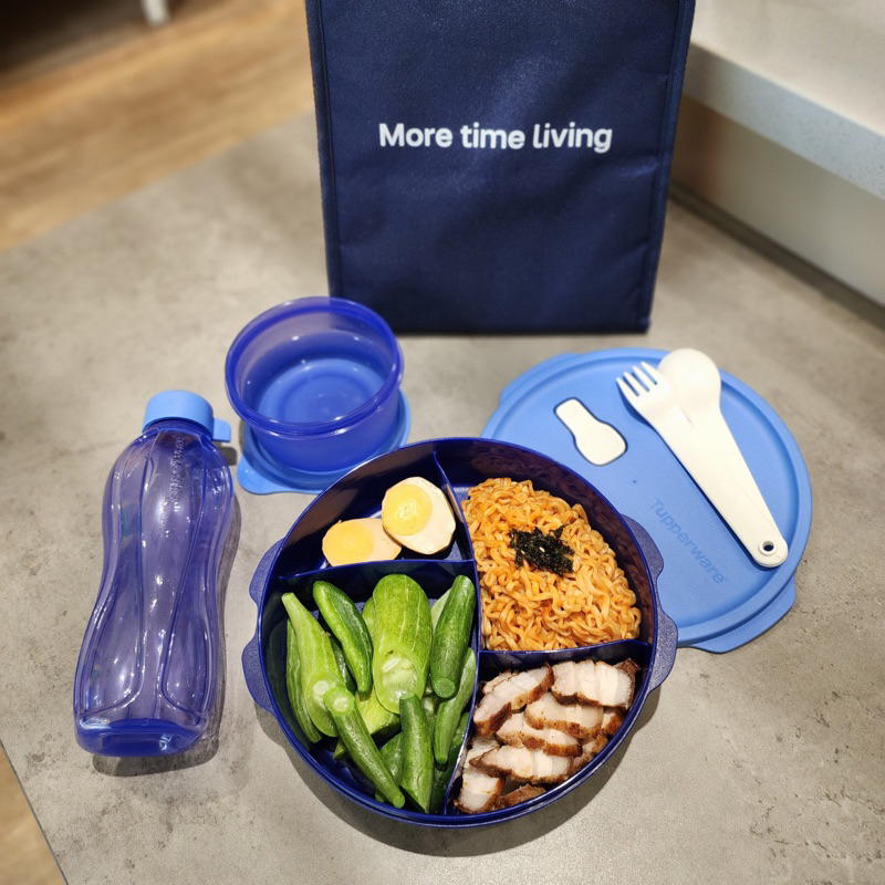 Bộ hộp cơm Fit to go Tupperware (tặng túi đựng) | Shopee Việt Nam