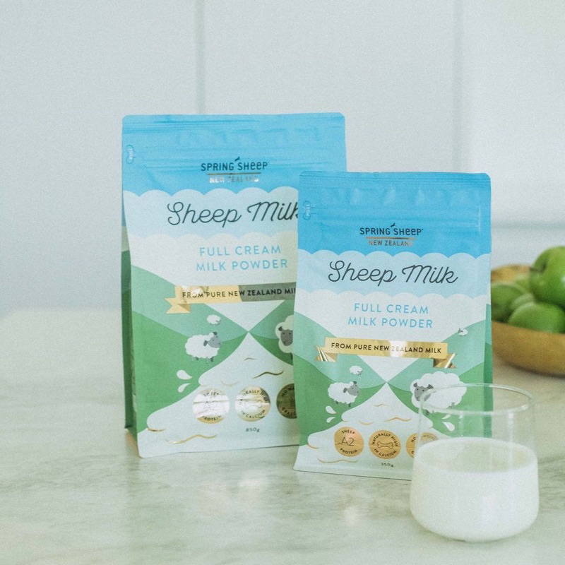 (Thóc Gạo Shop 89) (Hàng nkhau date 11.2026) SỮA CỪU TÚI SPRING SHEEP NGUYÊN KEM 850gr New ...