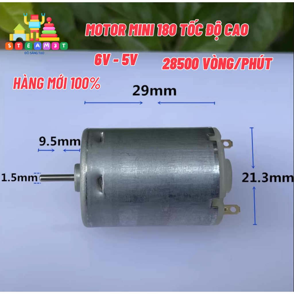 Motor mini 130 140 180 300 500 3V - 6V hàng mới 100% chất lượng cao ...