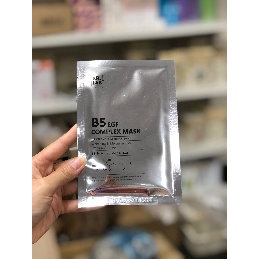 Mặt Nạ Cấp Ẩm Phục Hồi Kr.Lab+ B5 EGF Complex Mask 25ml | Shopee Việt Nam
