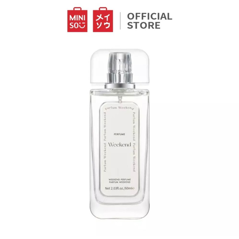 MINISO Weekend Perfume:Nước hoa cuối tuần dành cho Nữ(60ml) | Shopee ...
