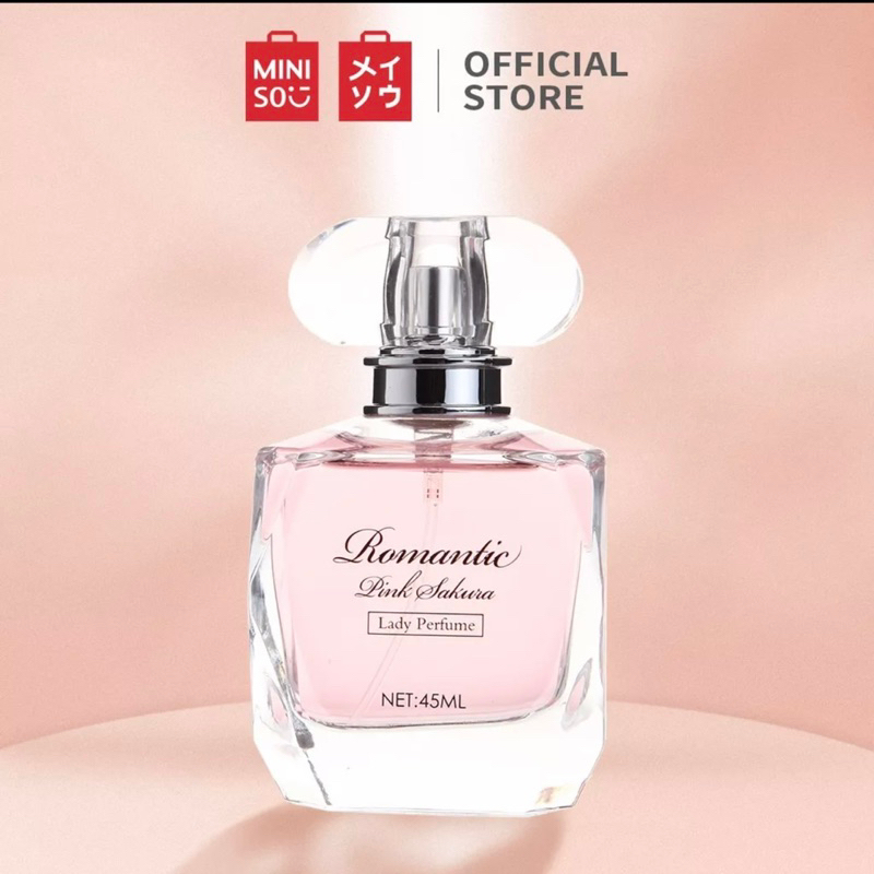 MINISO Pink Sakura Lady romantic, thơm rất lâu,Nữ(45ml) | Shopee Việt Nam