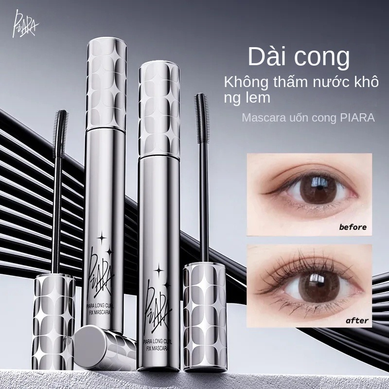 PIARA - Mascara tơi mi chống nước chống mồ hôi làm dài dày giữ cong mi ...