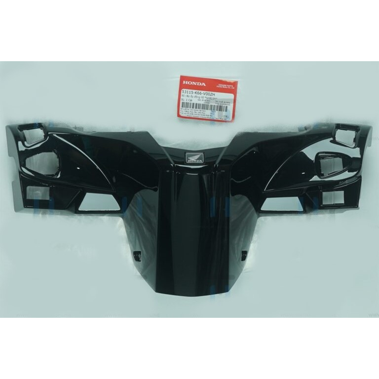 ốp sau tay lái bợ cổ ab air blade 125 2016 2017 2018 2019 màu đen bóng | Shopee Việt Nam