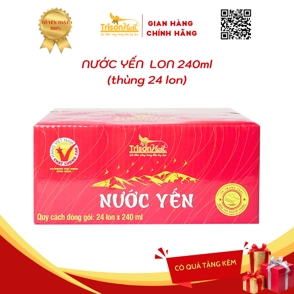 Nước Yến lon thơm ngon - 240ml - tiện lợi, dinh dưỡng | Shopee Việt Nam