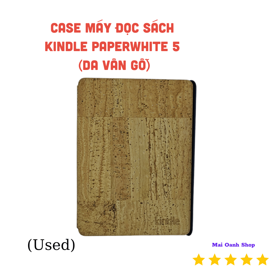 Ốp Da Vân Gỗ Chính Hãng Amazon Cho Máy Đọc Sách Kindle Paperwhite 5 ...