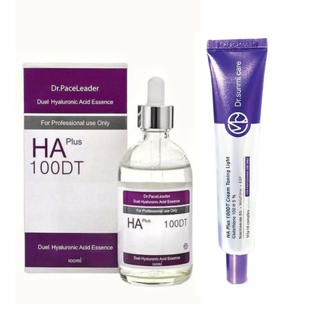 Combo Serum cấp ẩm phục hồi da và Kem dưỡng Dr.Sunmi Care HA Plus 100DT ...
