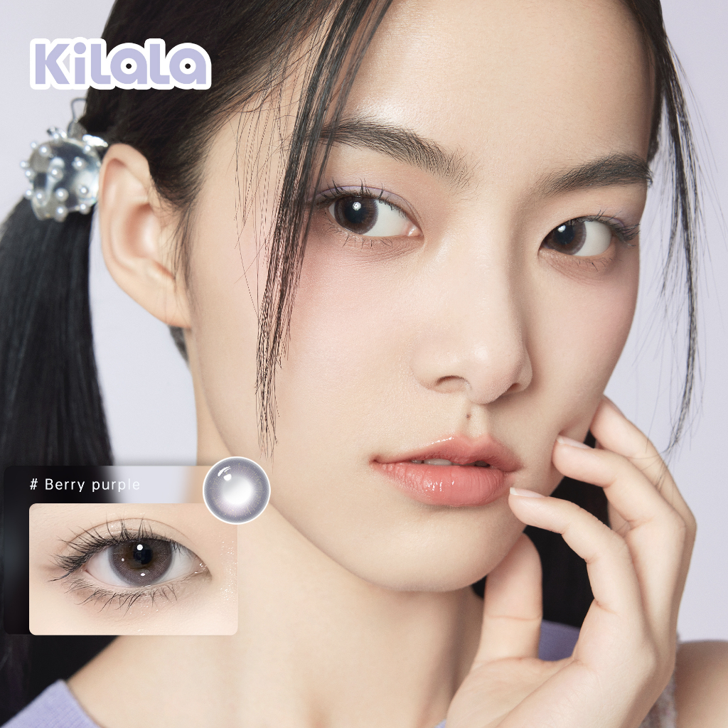 Kilala (2 miếng) Kính Áp Tròng lens mắt lens 6 tháng lens áp tròng nâu ...