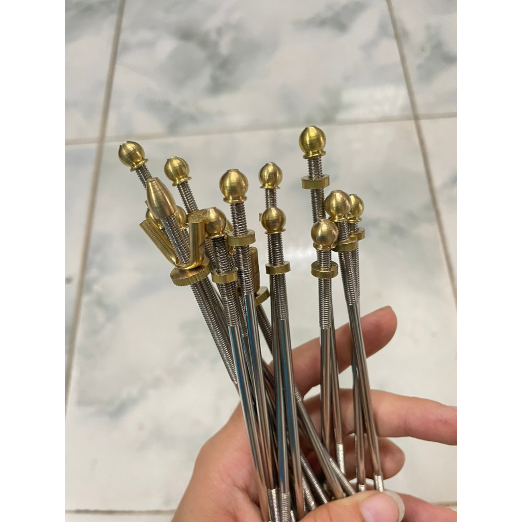 Ti Inox dành cho móc lồng chim, ti treo lồng chim | Shopee Việt Nam