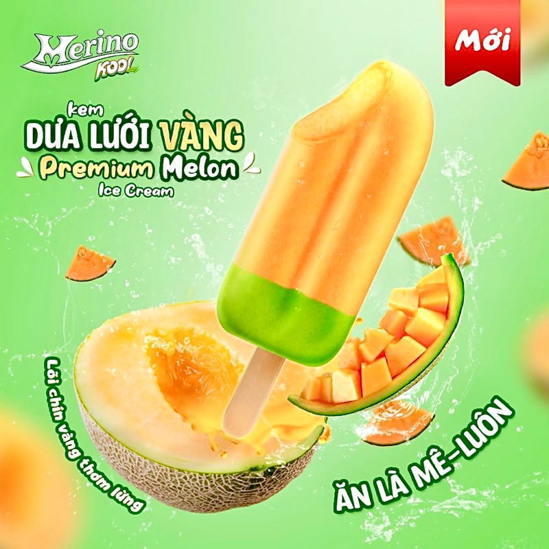 Kem Merino kool dưa lưới vàng | Shopee Việt Nam