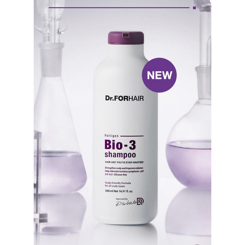 [ĐỦ BILL MẪU MỚI NHẤT] DẦU GỘI CHỐNG RỤNG TÓC DR.FOR HAIR BIO 3 SHAMPOO ...