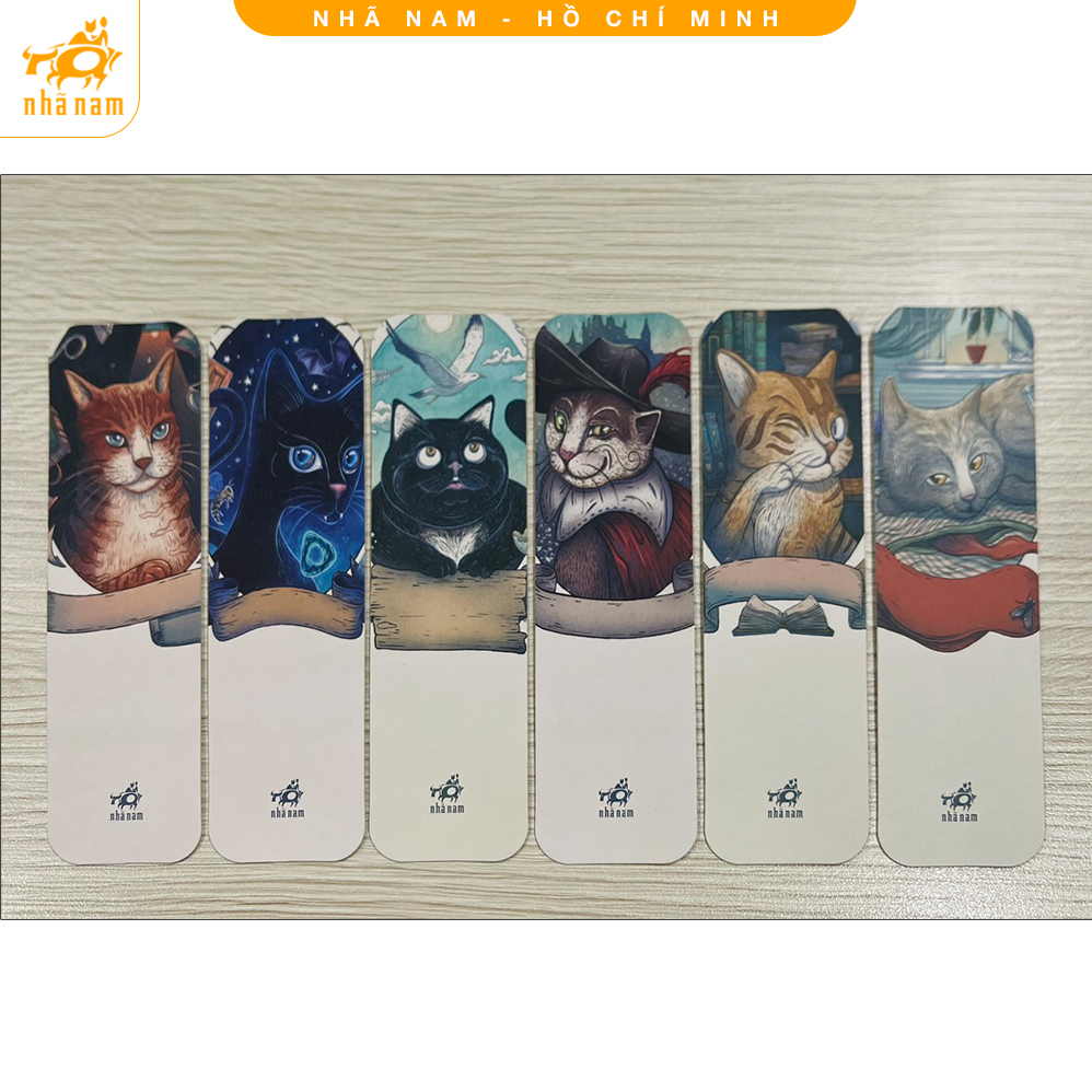 Bookmark mèo văn chương (3 chiếc mẫu ngẫu nhiên) (Nhã Nam HCM) | Shopee ...