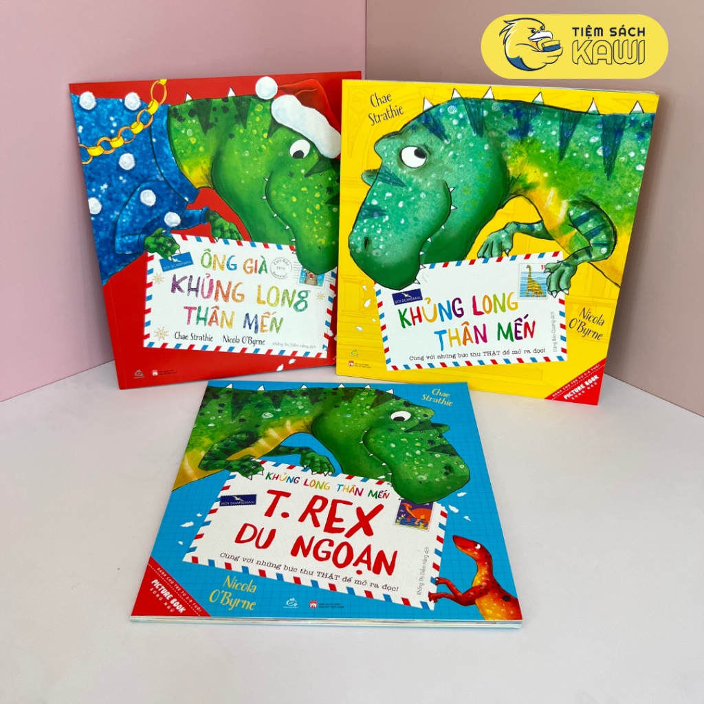Sách tranh song ngữ Khủng long T.Rex | Shopee Việt Nam