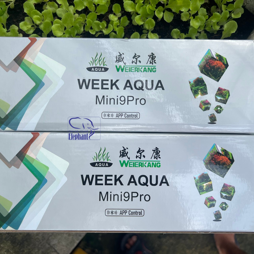 Đèn Week Aqua Mini9 Pro 9w điều chỉnh màu ánh sáng bằng App dùng cho hồ ...