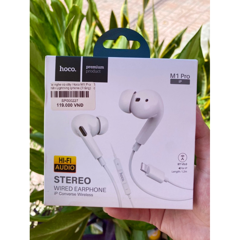 [Chính Hãng] Tai Nghe HOCO M1 Pro Có Dây - Đệm Tai Nghe Đi Kèm | Shopee ...