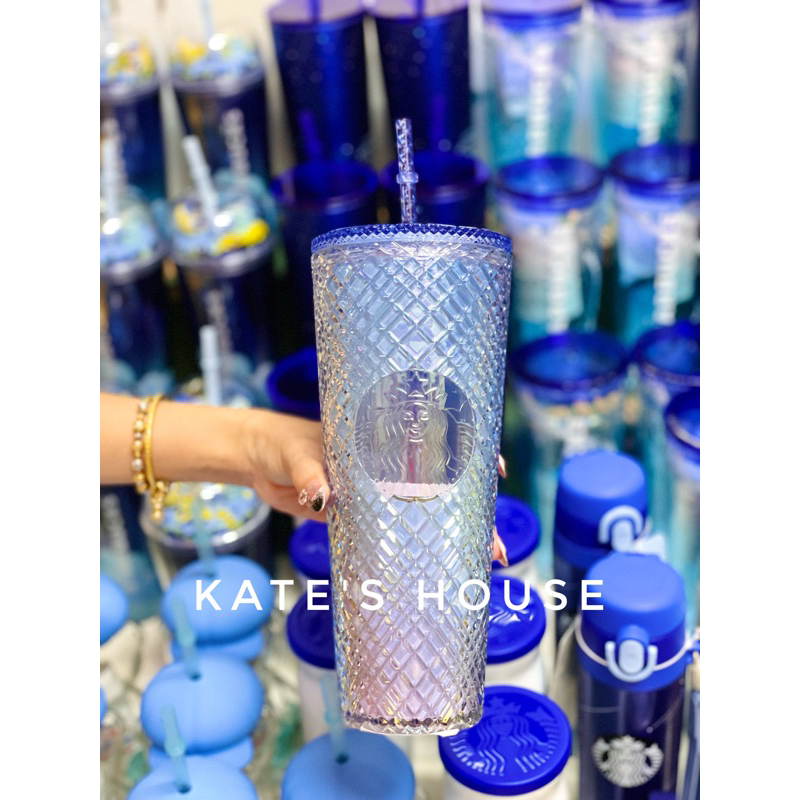 Ly kim cương Starbucks, chất liệu nhựa 2 lớp, dung tích 710ml | Shopee Việt Nam