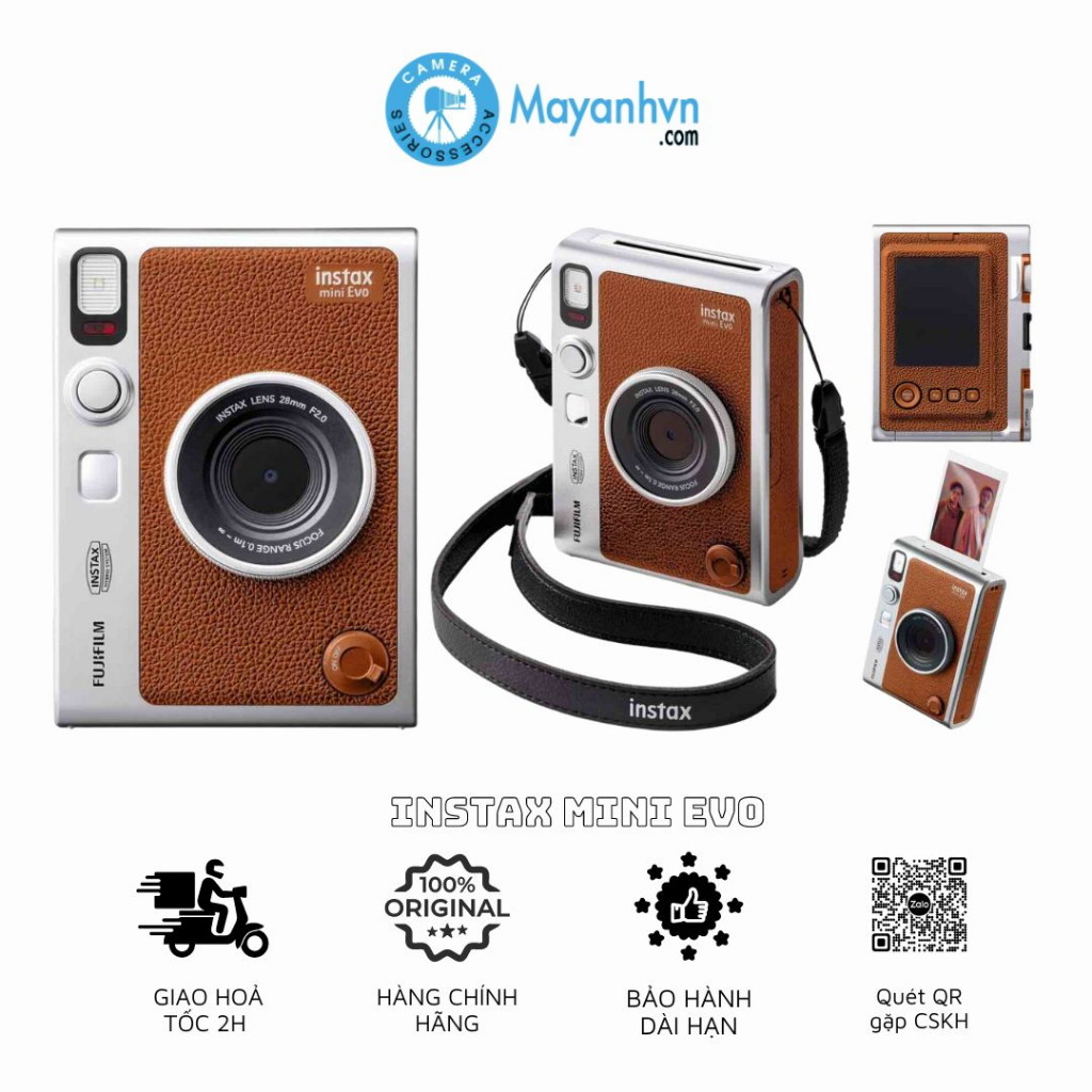 Instax Mini Evo - Máy ảnh Chụp Lấy Ngay Fujifilm Instax Mini Evo - Máy Ảnh Fujifilm Instax Mini ...