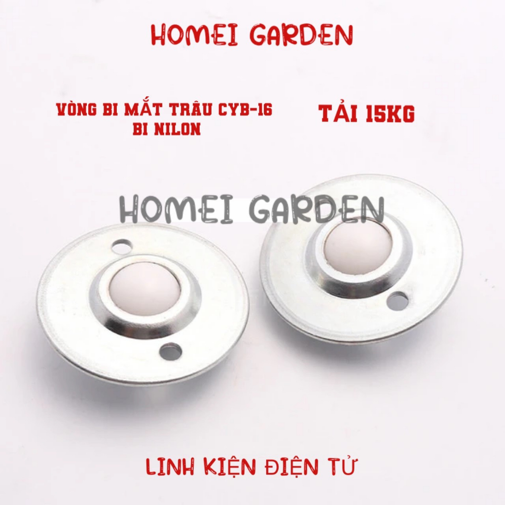 Bánh xe đĩa bay vòng bi mắt trâu CY-16B phi 16 đường kính ngoài 50mm ...