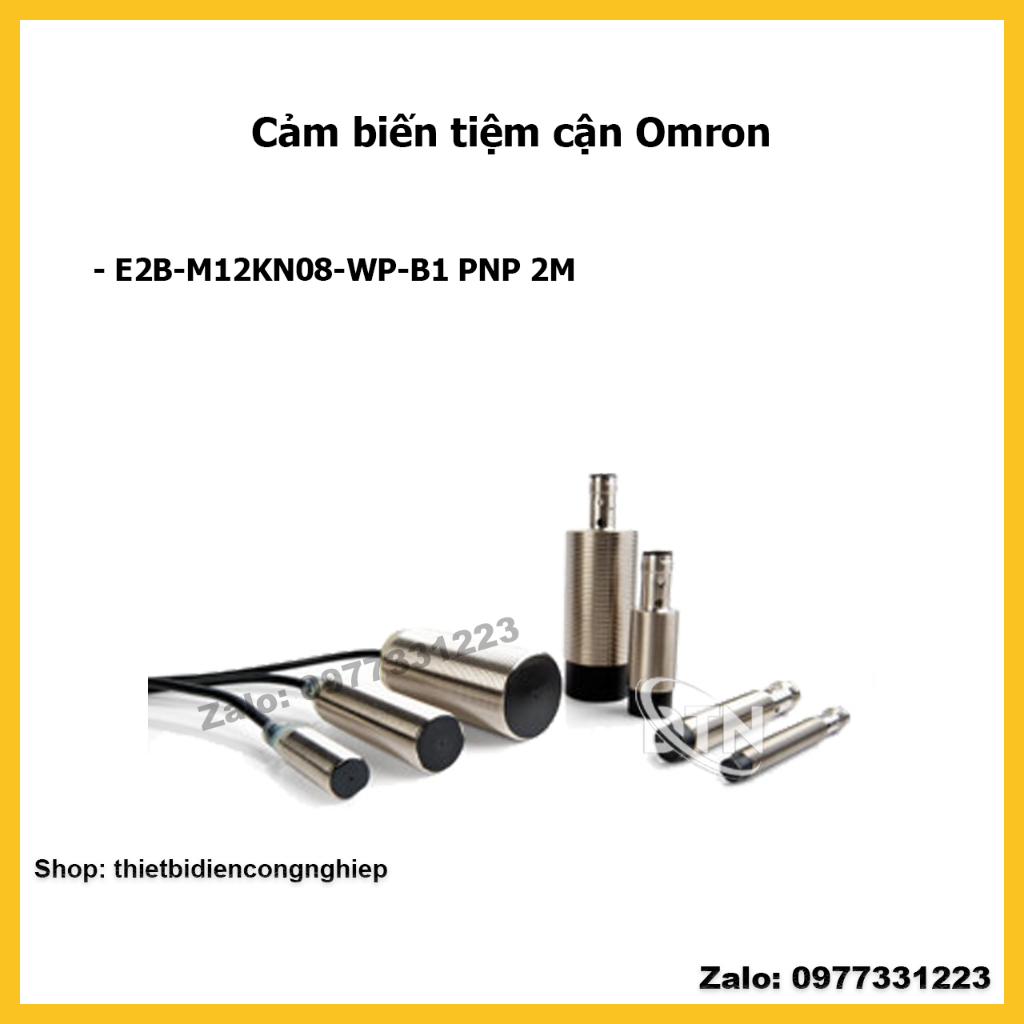 Cảm biến tiệm cận E2B-M12KN08-WP-B1 PNP 2M OMI Omron | Shopee Việt Nam