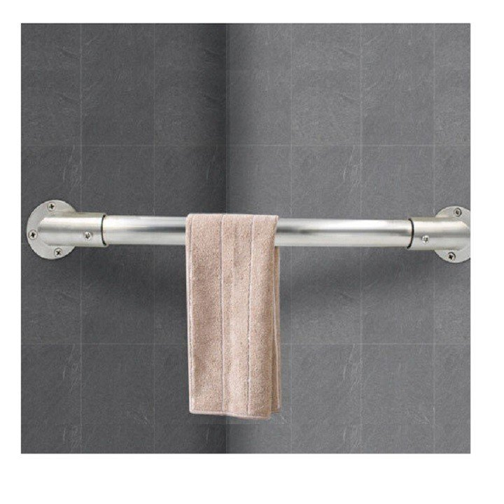 1 CÁI. GIÁ ĐỠ, PÁT TREO SÀO ĐỒ THIẾT KẾ TREO CHO GÓC 90 ĐỘ INOX DẦY ...