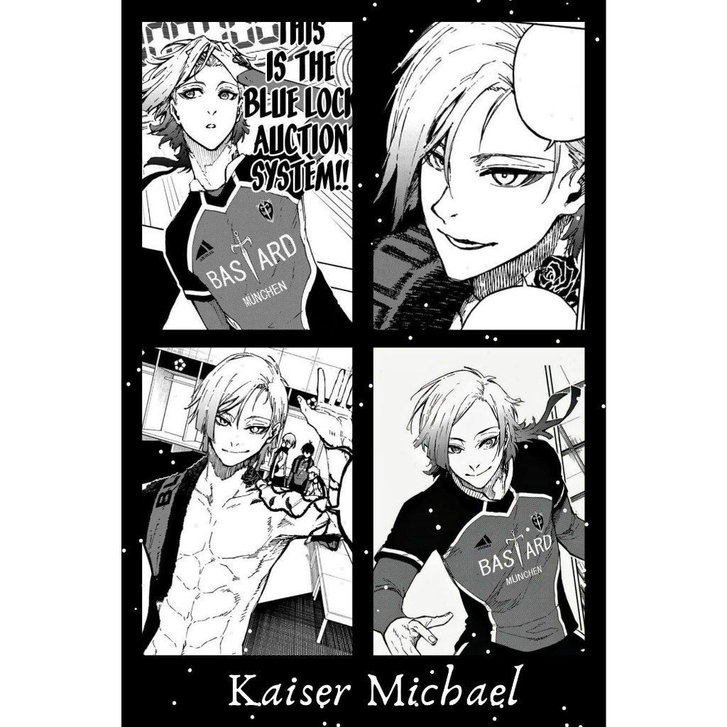 Photostrip/ Pola 10x15cm in 1 mắt Anime Blue Lock char Bachira, Nagi ...