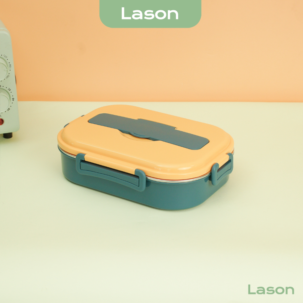 Hộp cơm inox Lason 4P, hộp đựng cơm trưa văn phòng 1500ml HC-IN07 ...