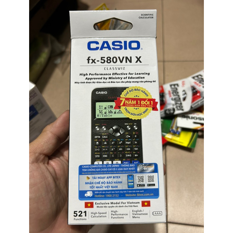 Máy tính Casio Fx580VN plus | Shopee Việt Nam