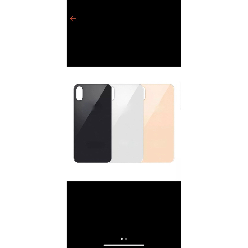 Nắp Lưng Điện Thoại Bằng Kính Thay Thế Chuyên Dụng Cho Iphone Xs Max