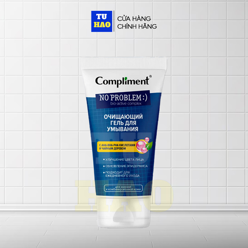 Sữa Rửa Mặt Compliment No Problem ngăn ngừa mụn sạch sâu 200ml | Shopee ...