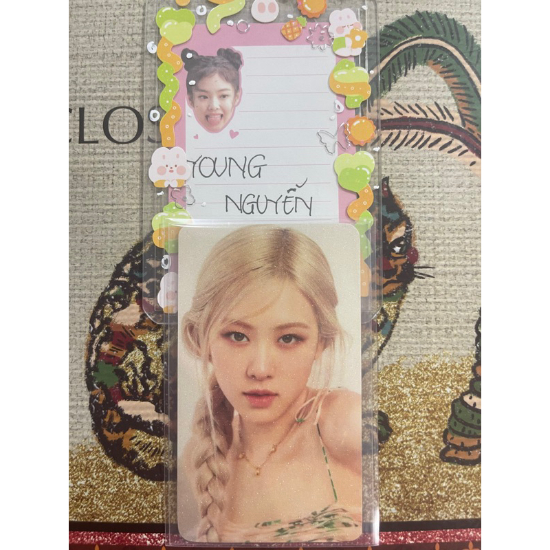 [CHÍNH HÃNG] TỔNG HỢP CARD FANSITE ROSÉ BLACKPINK | Shopee Việt Nam