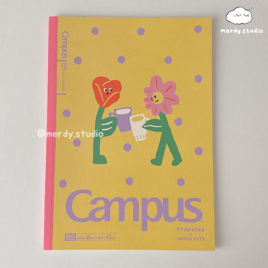 Bộ sổ vở Campus Kokuyo Tyakasha Garden Limited Collection | Shopee Việt Nam