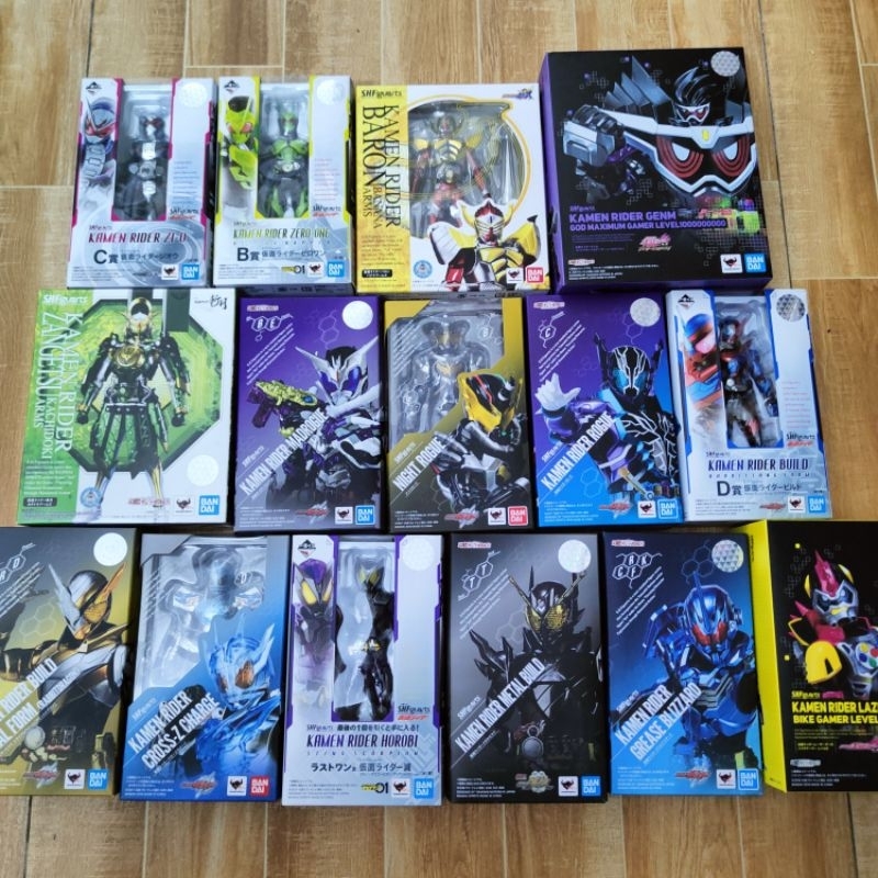 Đồ Chơi Mô Hình Cao cấp Shfiguarts Kamen Rider Build / Zero-One / Ex ...