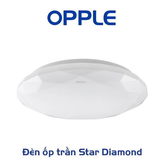 Bộ Đèn Ốp Trần LED OPPLE 18W ánh sáng 4000K Star Diamond Dimmable ...