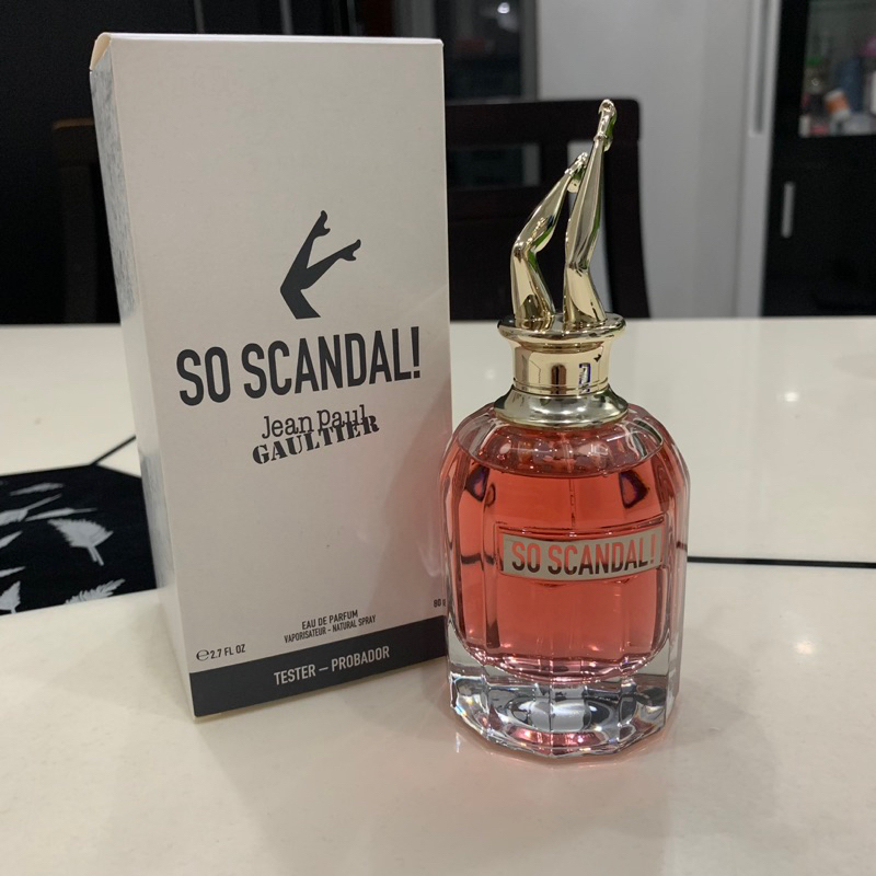 NƯỚC HOA NỮ TESTER: Jean Paul Gaultier So Scandal EDP 80ml. | Shopee ...