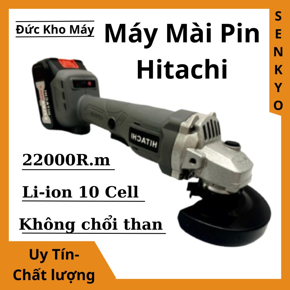 Máy Mài Pin HITACHI 20V động cơ không chổi than | Shopee Việt Nam