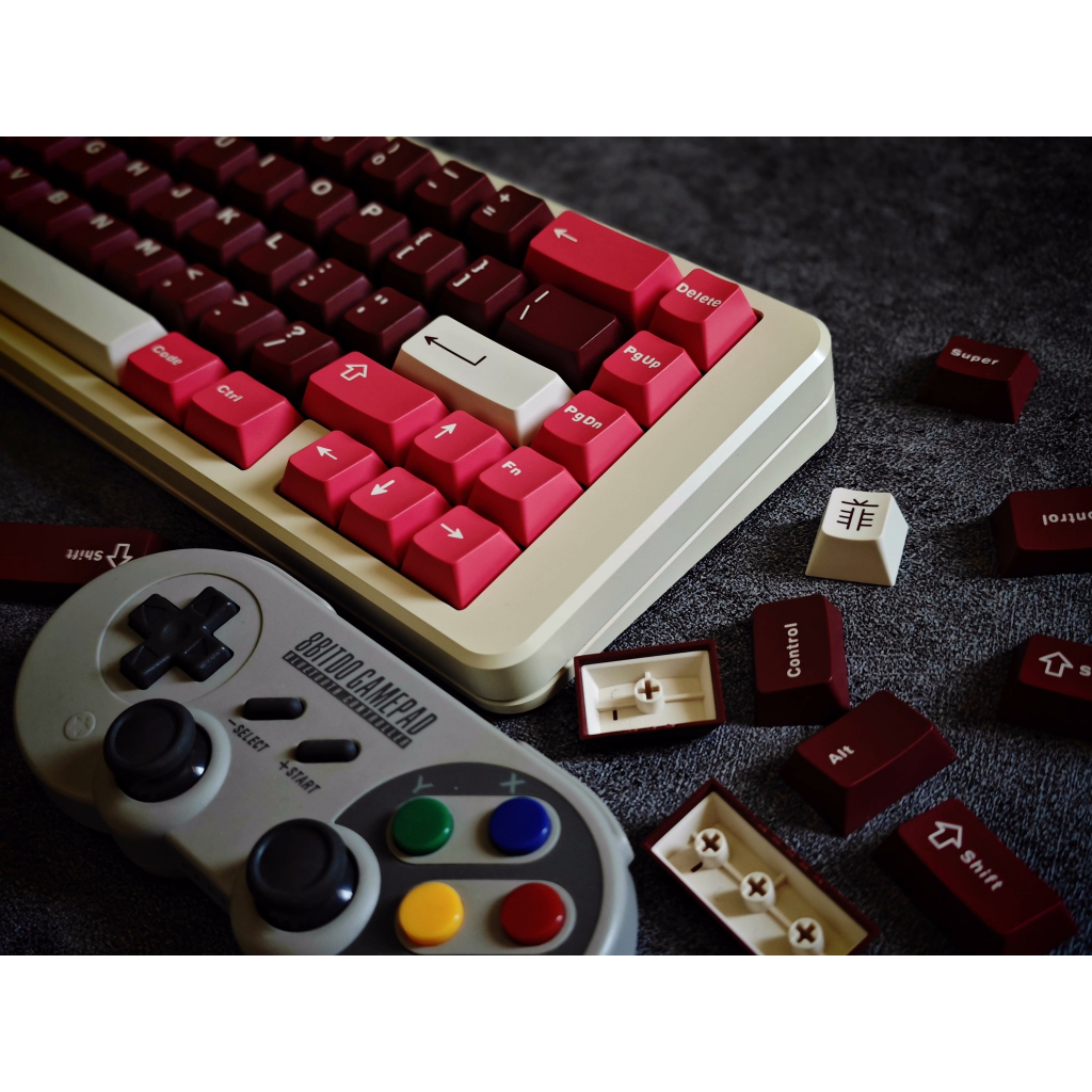 Nút bàn phím cơ Aifei CMK Keycap ABS Double shot Red Velvet Cake Cherry Profile | Shopee Việt Nam