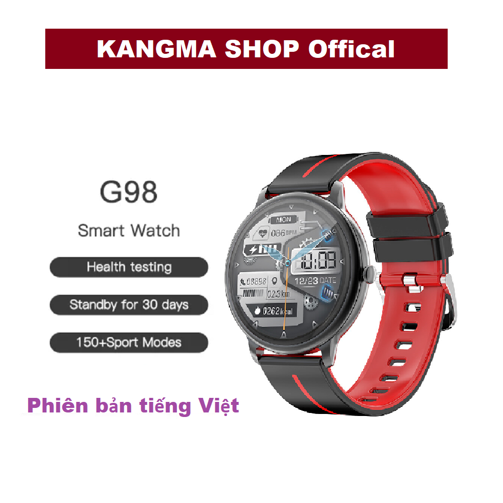 Đồng Hồ Thông Minh Lenovo G98 - Màn hình Amoled 1.43 Inch, Theo Dõi Giấc Ngủ Nhịp Tim, Cuộc Gọi ...