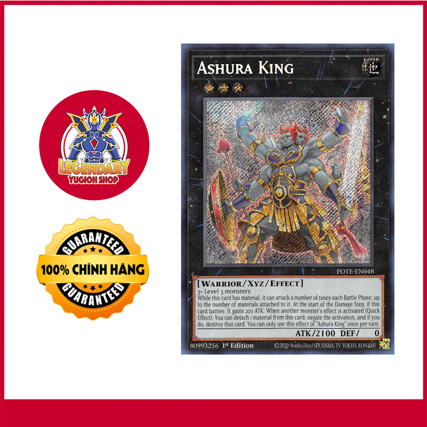 [Thẻ Bài Yugioh Chính Hãng] Ashura King | Shopee Việt Nam