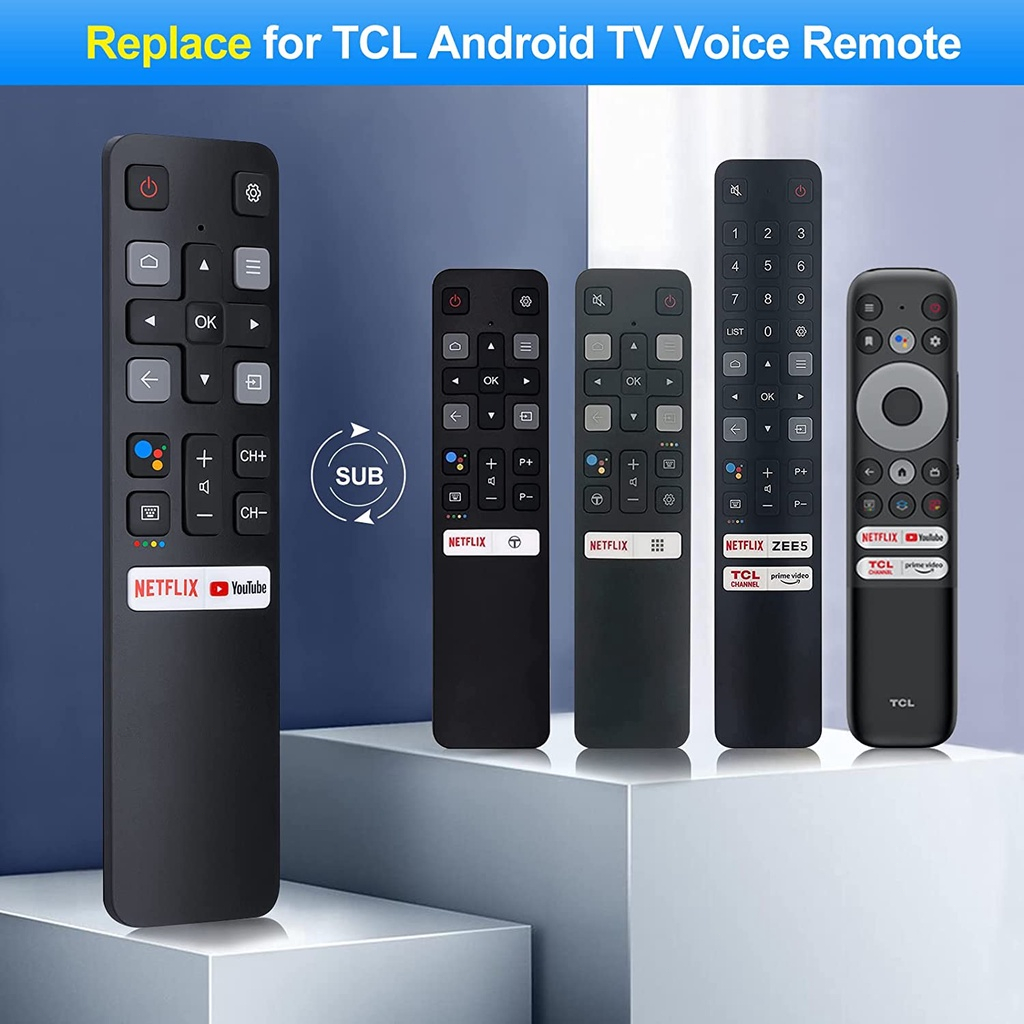 Thay thế giọng nói cho tcl-android-tv-remote, rc802v nâng cấp mới cho ...
