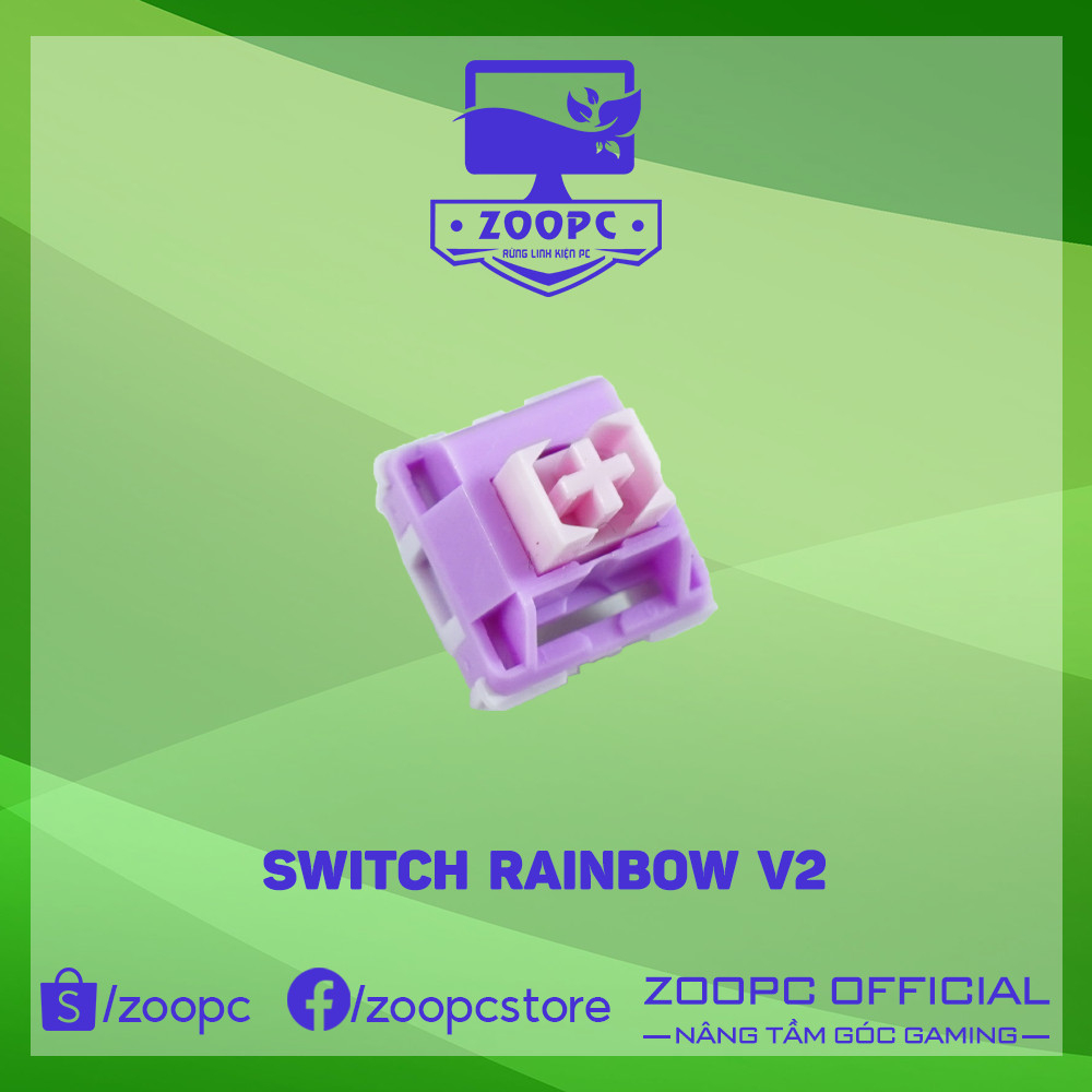 Switch HMX Rainbow V2 Linear 5 PIN- Có Hỗ Trợ Lube- ZOOPC STORE ...