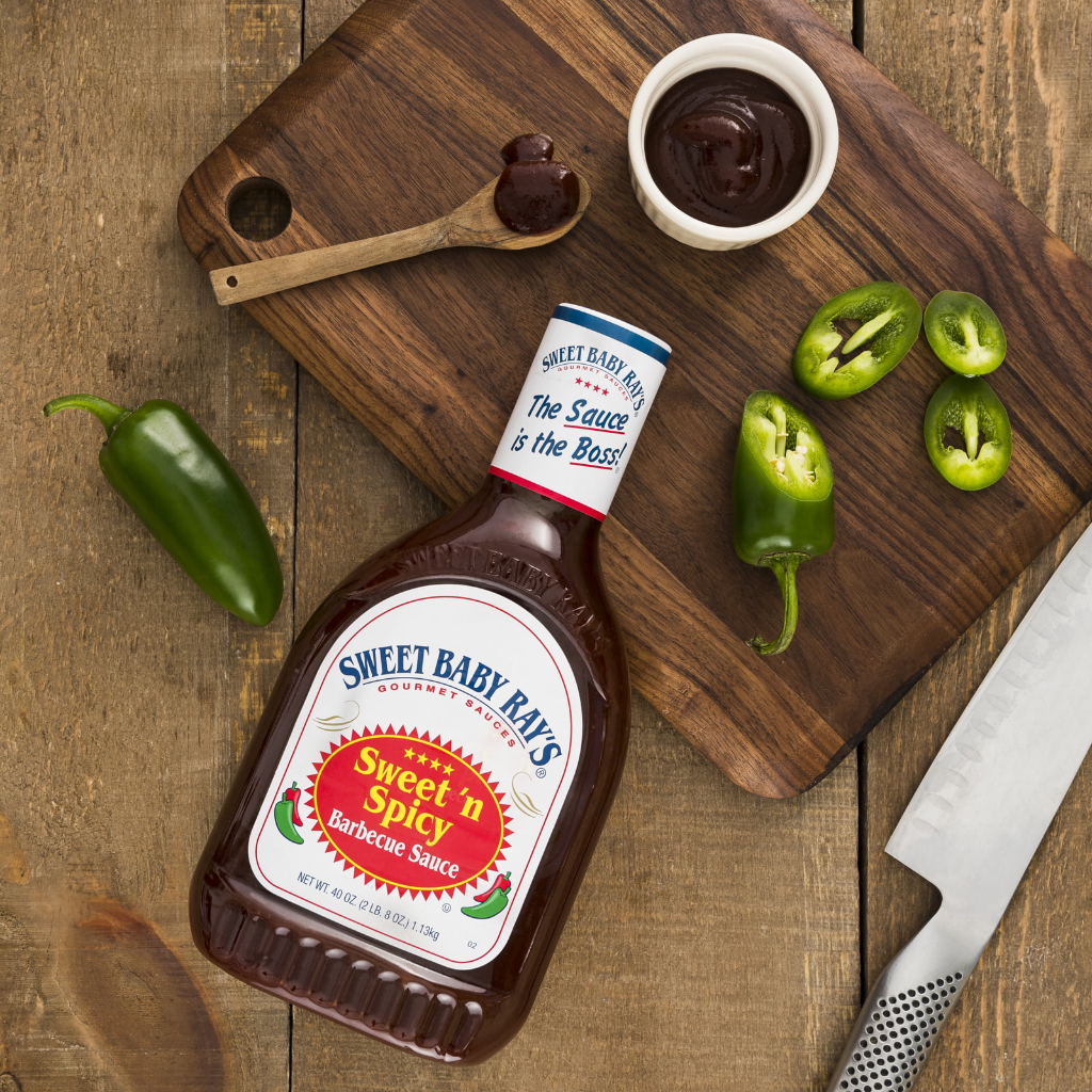 Nước sốt ướp thịt nướng Sweet Baby Ray's Sweet 'n Spicy Barbecue Sauce ...
