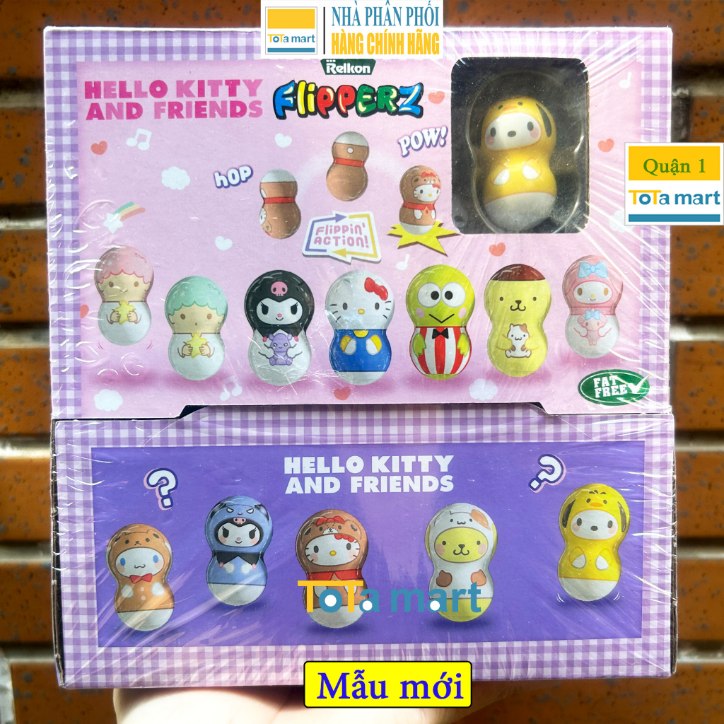 Lẻ 1 con lật đật mèo Hello Kitty/ Pony/ siêu anh hùng Marvel Justice ...