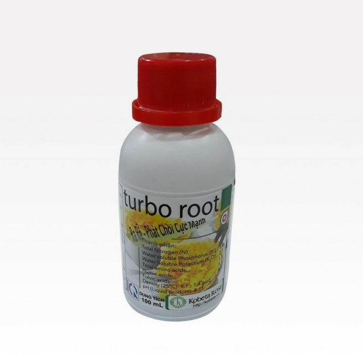 Phân bón turbo root chai 100ml, 500ml, 1000ml, màu đen đậm đặc, phân ...