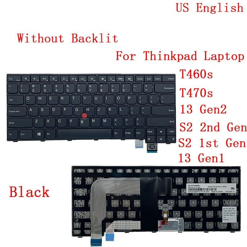 Bàn phím Lenovo Thinkpad 13 T460s T470s S2 Laptop 01YT100 01YR046 ...