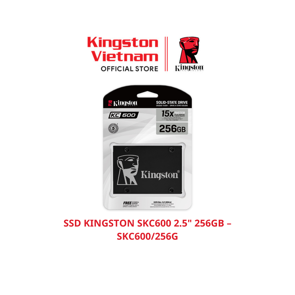 Ổ cứng SSD Kingston SKC600 2.5″ - SKC600|256G|512GB|1024GB | Shopee Việt Nam