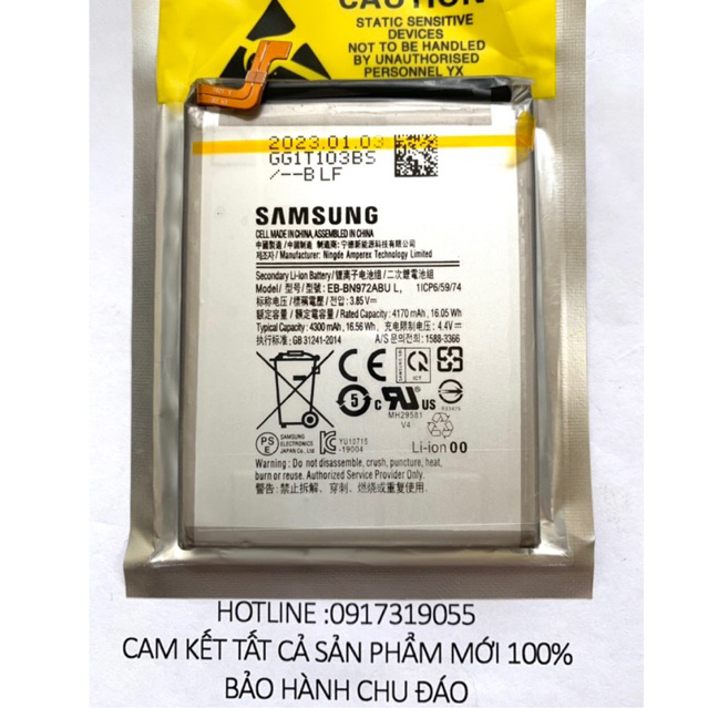 pin samsung note 10 plus eb-bn972abuL note10plus nhập mới chưa lắp máy ...