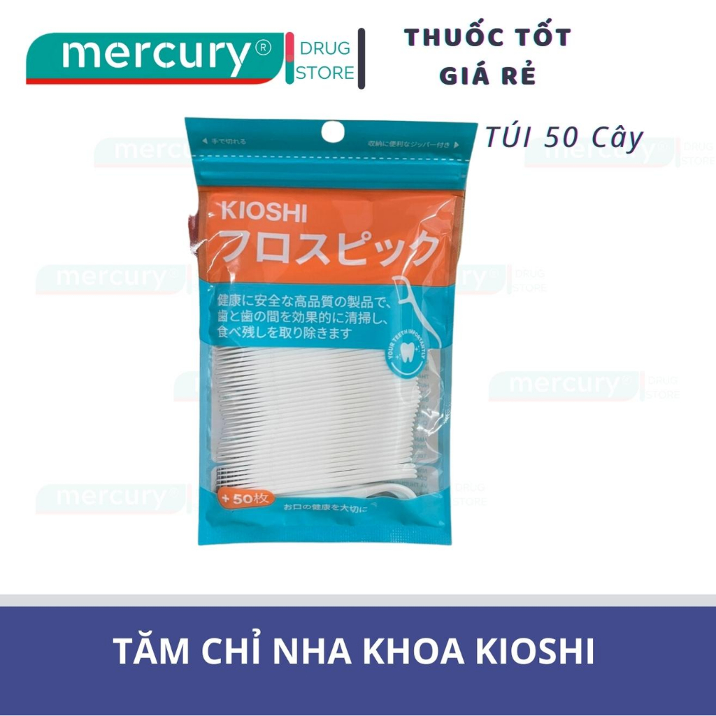 Tăm chỉ nha khoa Nhật Bản Kioshi (90 cây) | Shopee Việt Nam