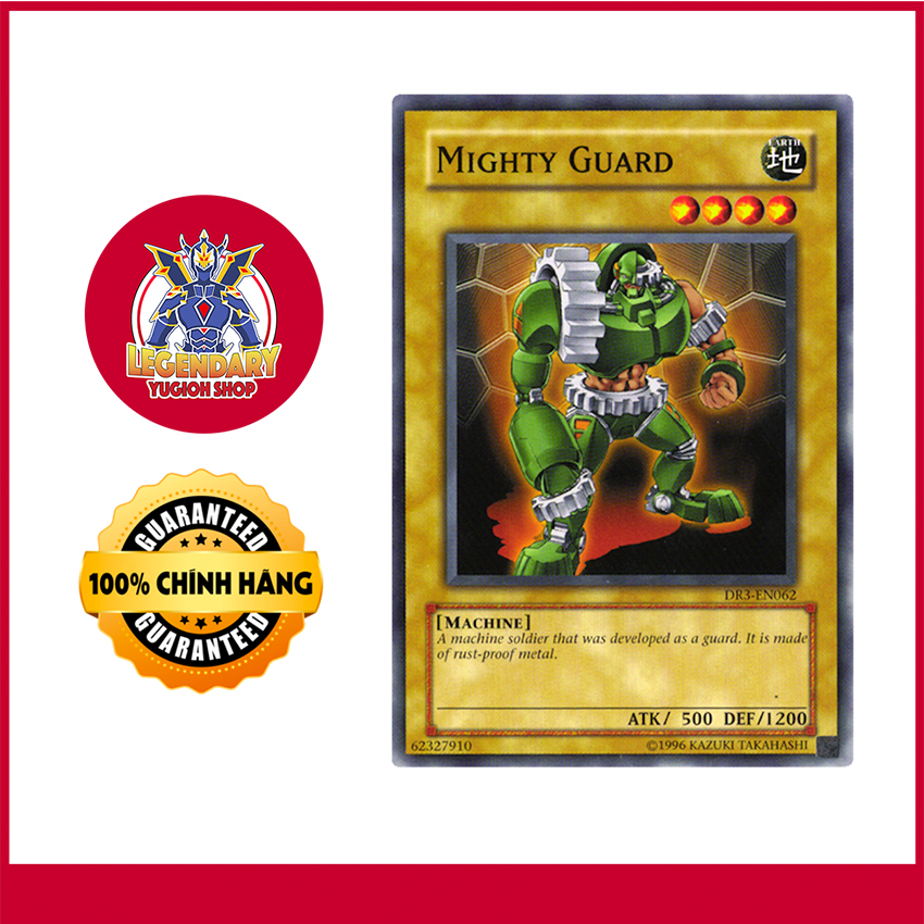 [Thẻ Bài Yugioh Chính Hãng] Mighty Guard | Shopee Việt Nam