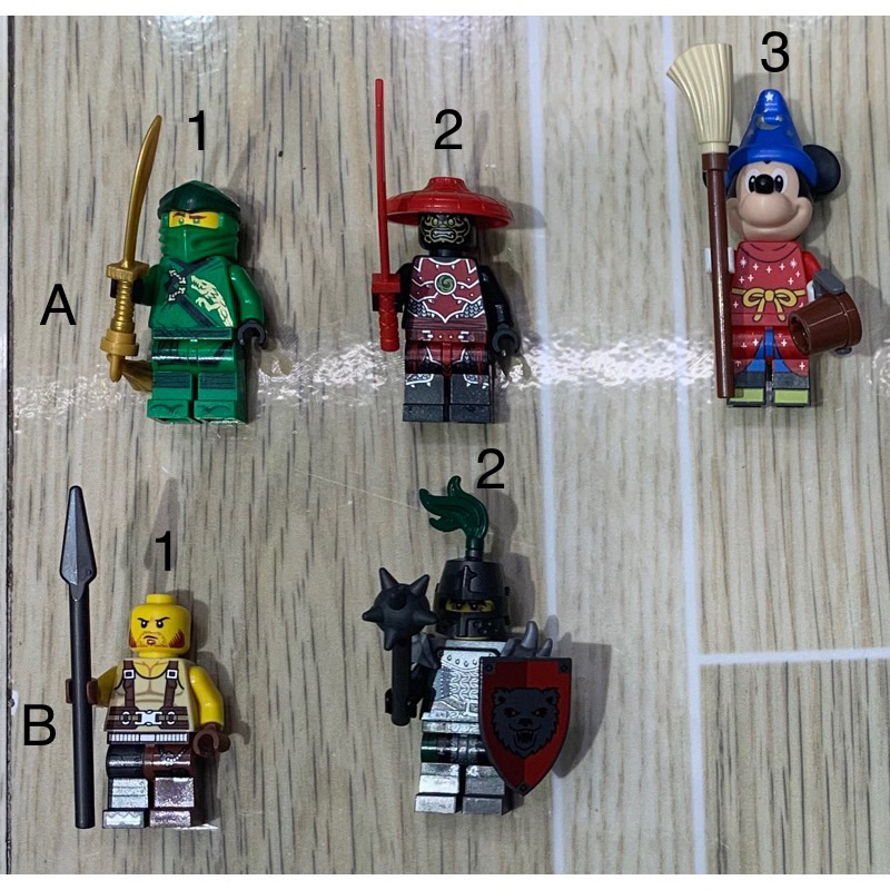 lego minifigures nhân vật ninjago và miniseries và disney hàng chính ...