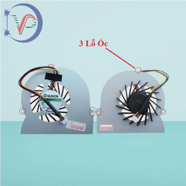 (NEW) Fan quạt tản nhiệt cpu laptop Hp Elitebook 8560 8570 8560W 8560P ...